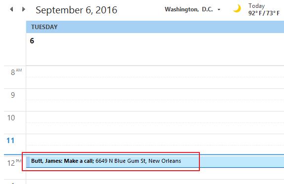 How to Assign Calendar Events to Contacts - eWay-CRM - Outlook CRM Software