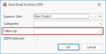 Quickly Convert Email to Task - eWay-CRM - Best CRM in Outlook