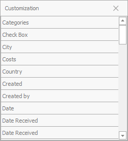 Customize List Views in eWay-CRM | The Best Outlook CRM Software