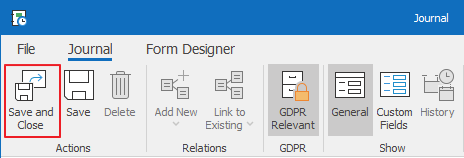 Right to Rectification - GDPR in eWay-CRM - Best CRM in Outlook