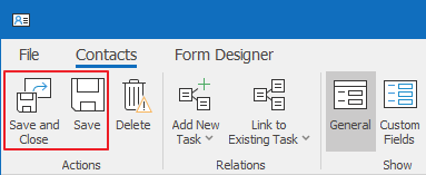 Right to Rectification - GDPR in eWay-CRM - Best CRM in Outlook