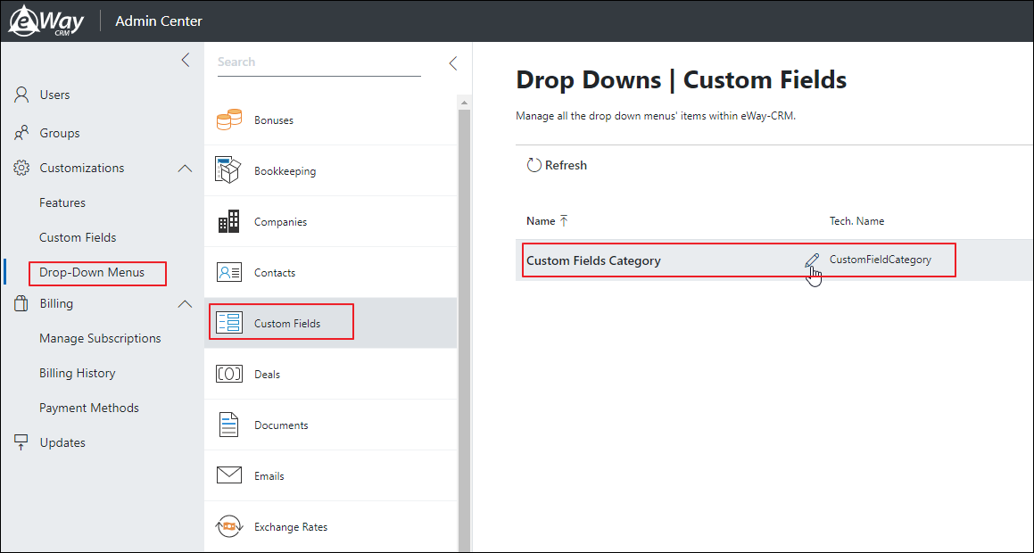 Create Custom Fields for All Your Data in eWay-CRM - Outlook CRM