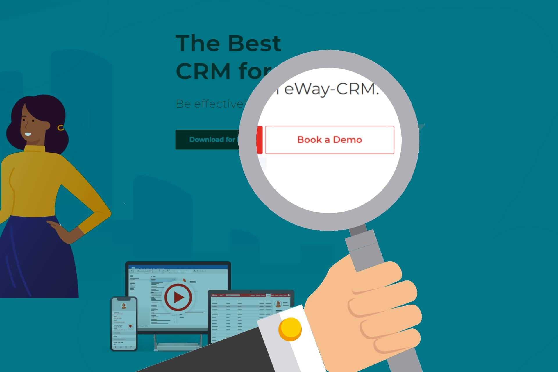Booking a Demo With Our Consultants Is Easier Than Ever | eWay-CRM