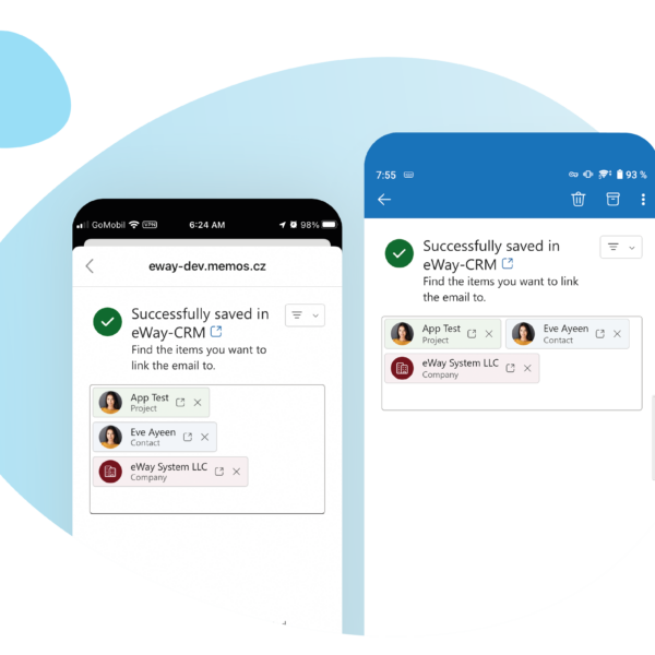 Mobile Crm Android And Ios Eway Crm Mobile On The Go