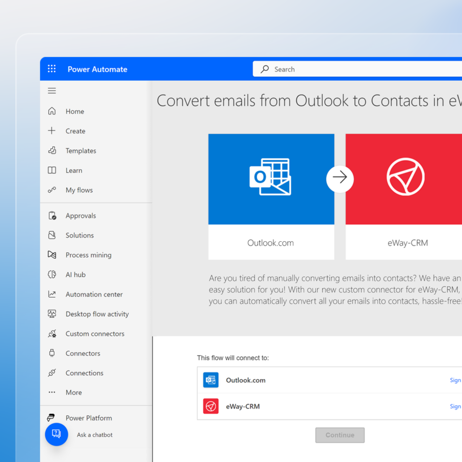 Use Power Automate To Integrate Eway Crm With Third Party Apps