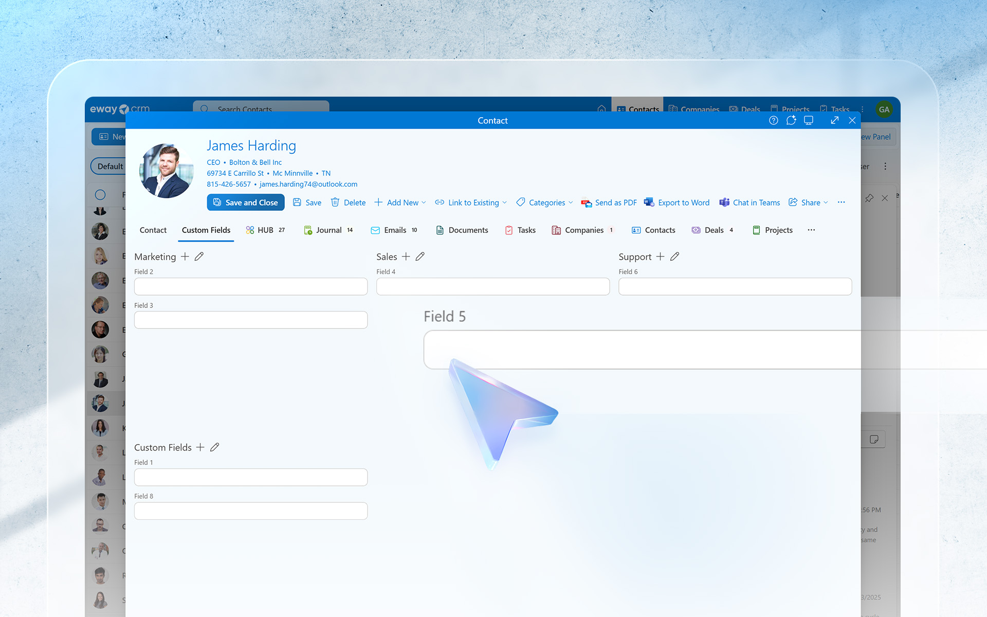 New Custom Fields in eWay‑CRM Online | eWay-CRM